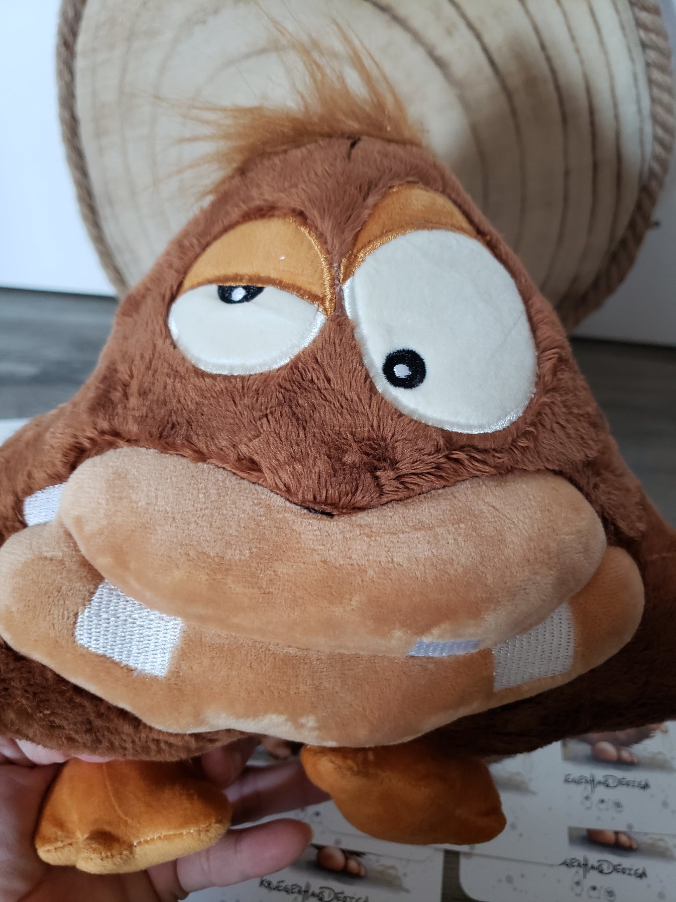 Kruegerhausdesign Stofftier, Plüschtier, Hugo der Pechvogel Monster, F